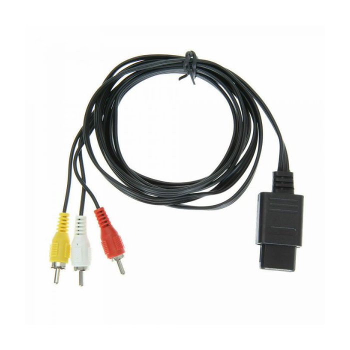 AV Cable for Super Nintendo, Nintendo 64 Composite Cable